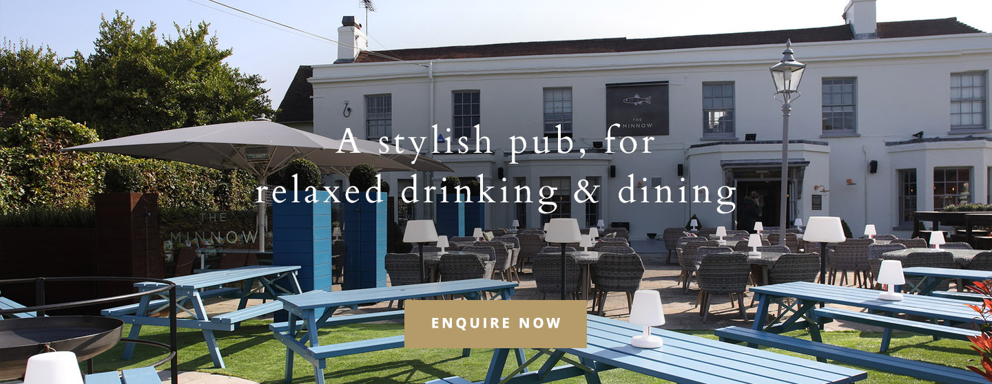 The Minnow Pub & Restaurant in Weybridge, Surrey