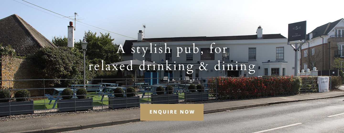 The Minnow Pub & Restaurant in Weybridge, Surrey